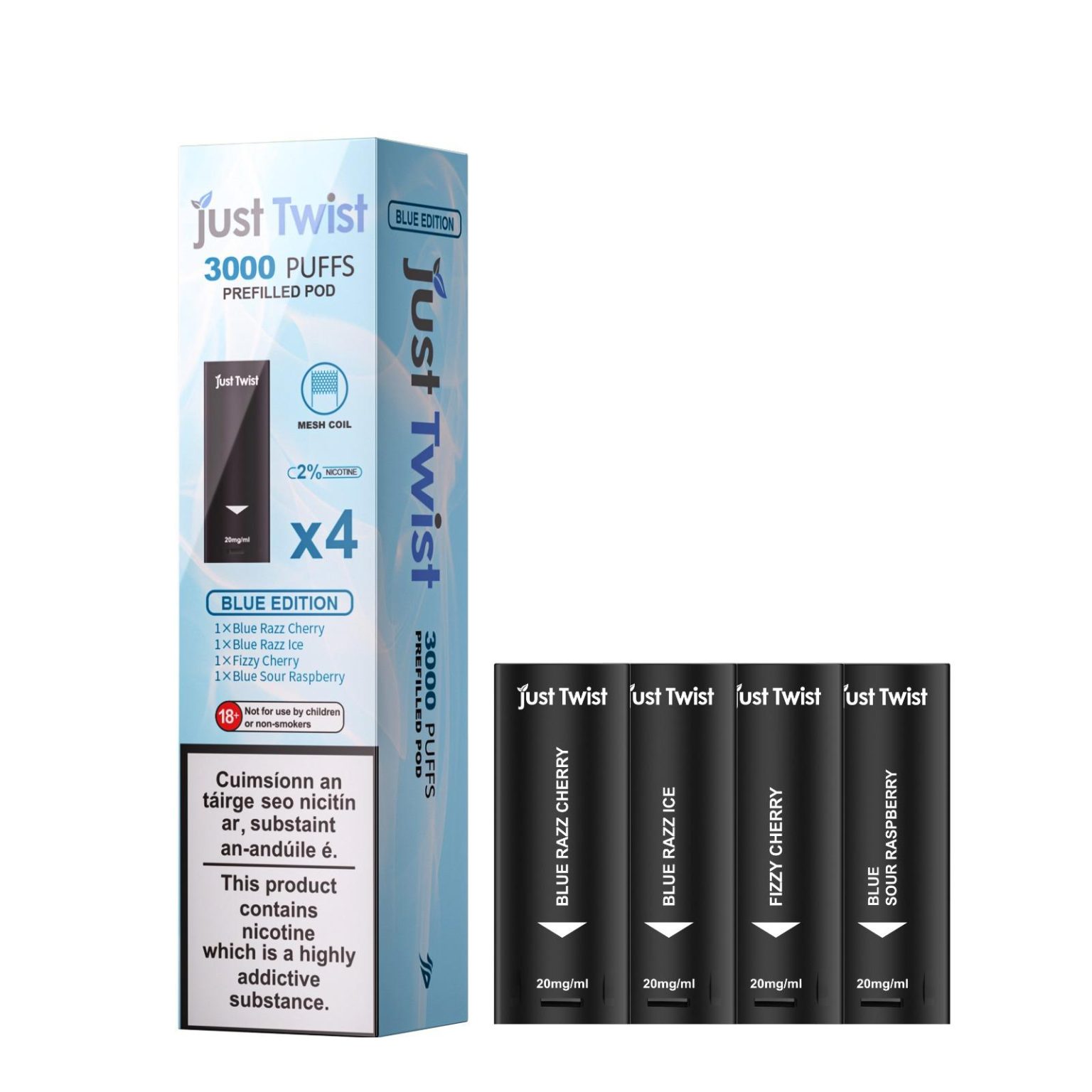 Just Twist – Prefilled Pod – Blue Edition - Just Mist