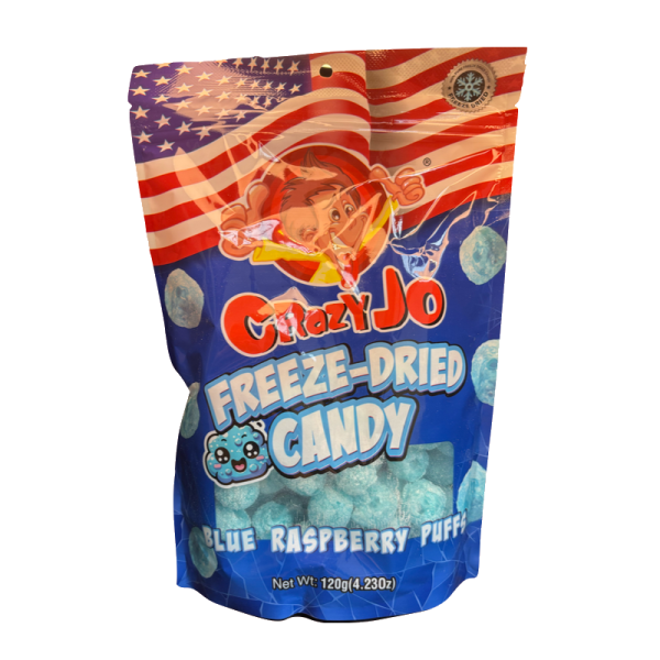 Crazy Jo – Freeze Dried Candy – Blue Raspberry - Just Mist