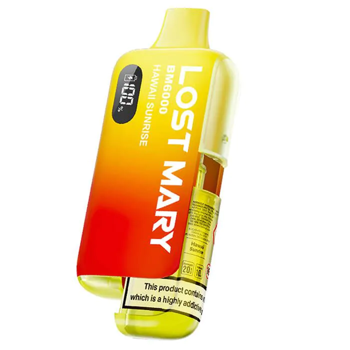 Lost Mary BM6000 – Refillable Pod Kit – Hawaii Sunrise - Just Mist